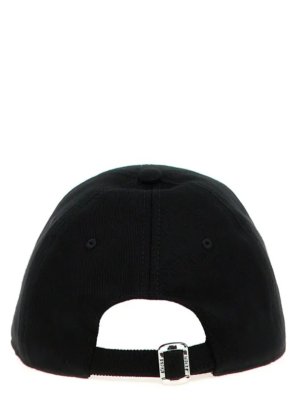Fendi Logo Cap - Black