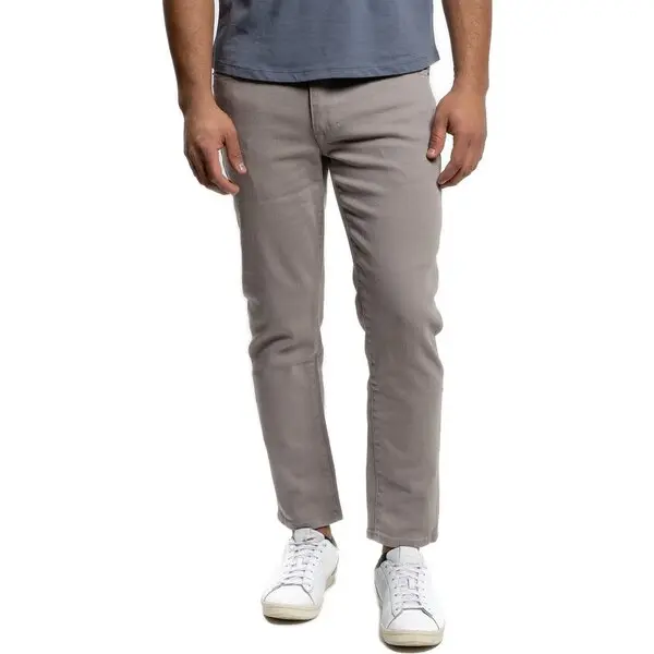 PETER MANNING NYC Travel Jeans Slim Fit - Light Grey