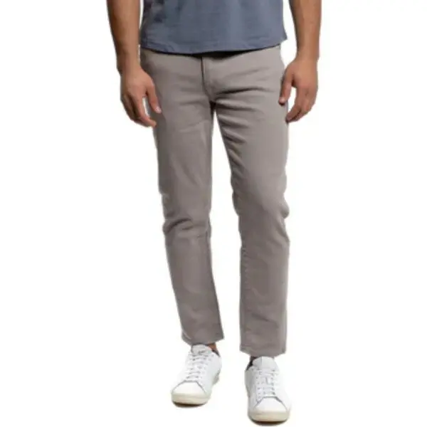 PETER MANNING NYC Travel Jeans Slim Fit - Light Grey