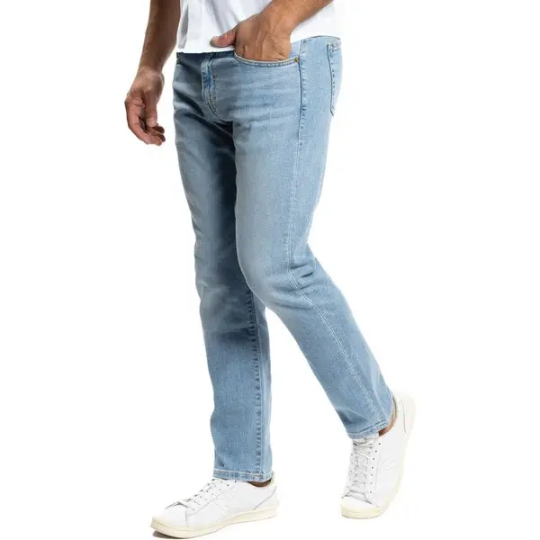 PETER MANNING NYC Johnny Stretch Slim Fit Jeans - Light Wash