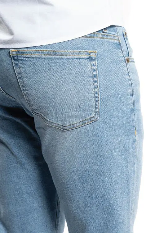PETER MANNING NYC Johnny Stretch Slim Fit Jeans - Light Wash