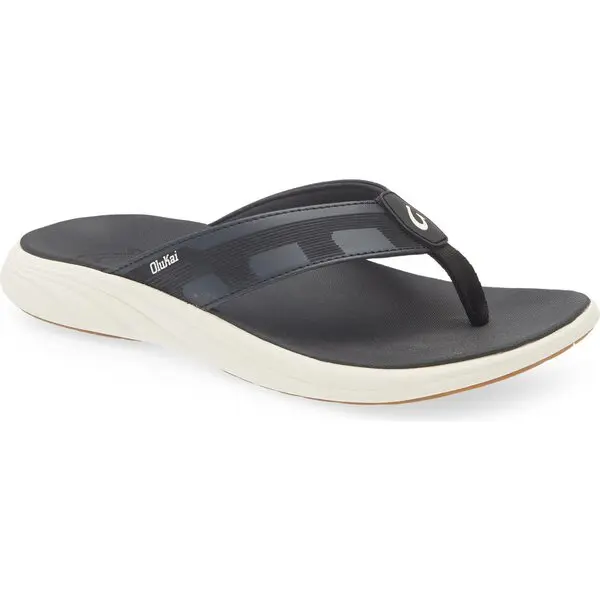 Olukai Malana Flip Flop - Lava Rock / Lava Rock