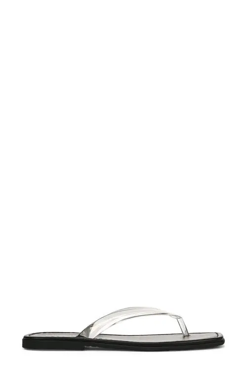 Veronica Beard Clea Flip Flop By - Clear