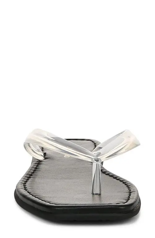 Veronica Beard Clea Flip Flop By - Clear