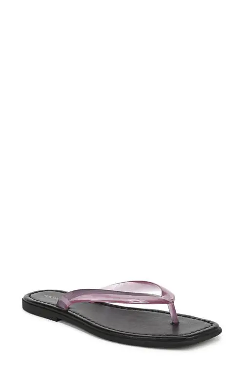 Veronica Beard Clea Flip Flop By - Orchid Haze