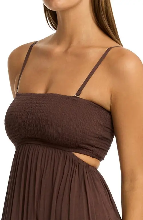 SEA LEVEL Resort Essentials Cutout Cover-up Sundress