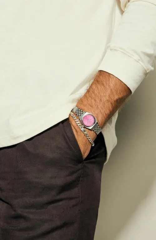 Nixon The Small Time Teller Bracelet Watch