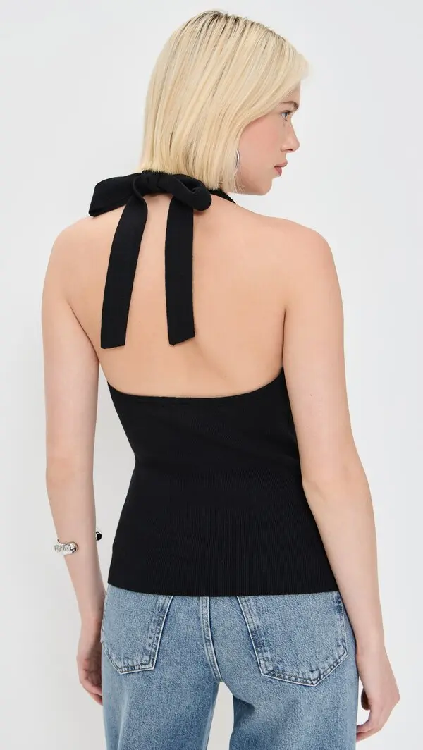Line & Dot Tanner Halter Top