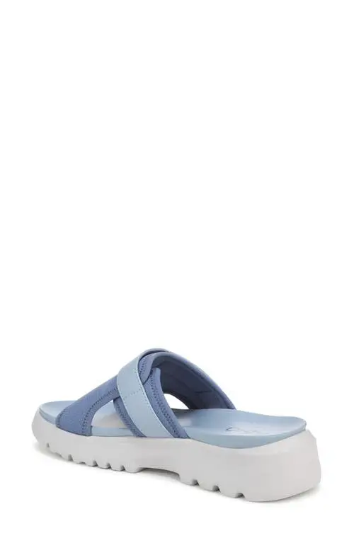 RYKA Brilliant Slide Sandal - Manor Blue