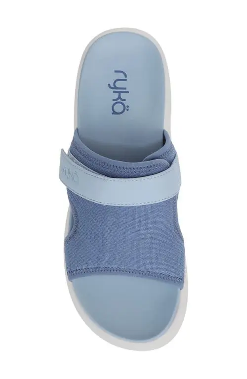 RYKA Brilliant Slide Sandal - Manor Blue