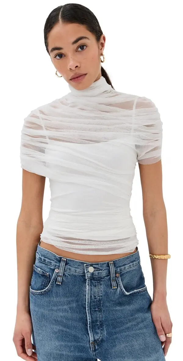 Christopher Esber Sheer Wrap Top