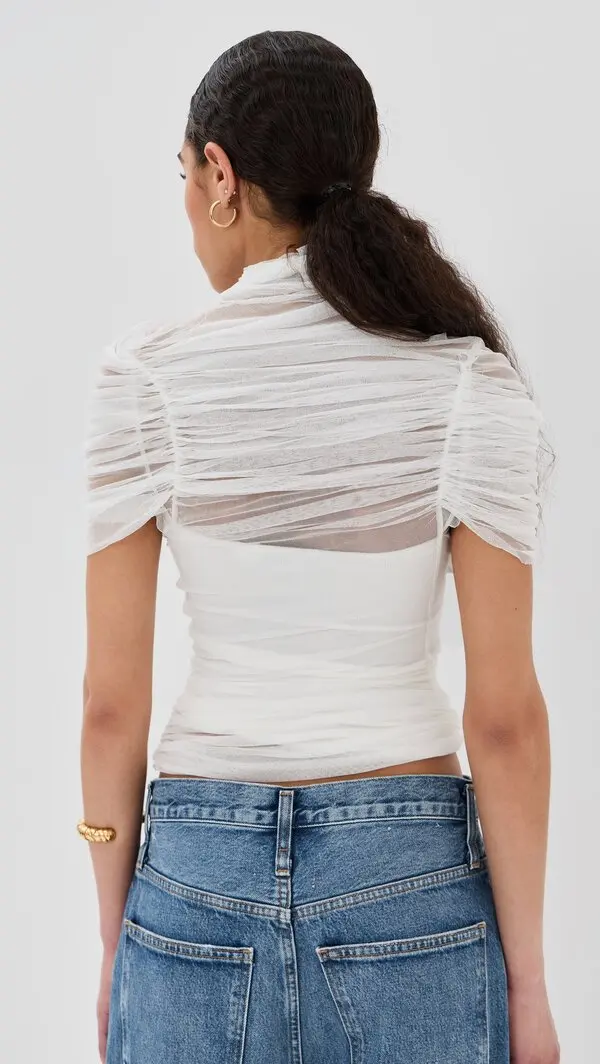 Christopher Esber Sheer Wrap Top