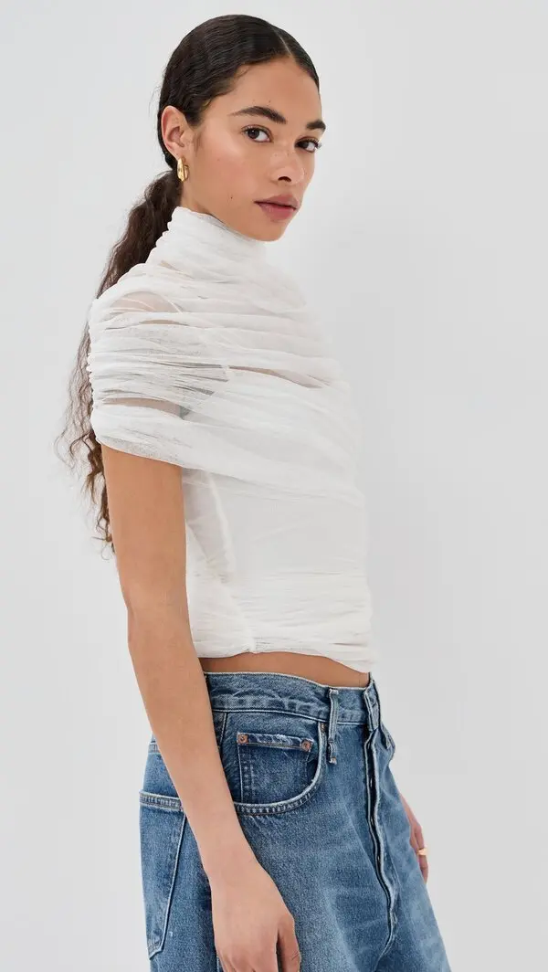 Christopher Esber Sheer Wrap Top