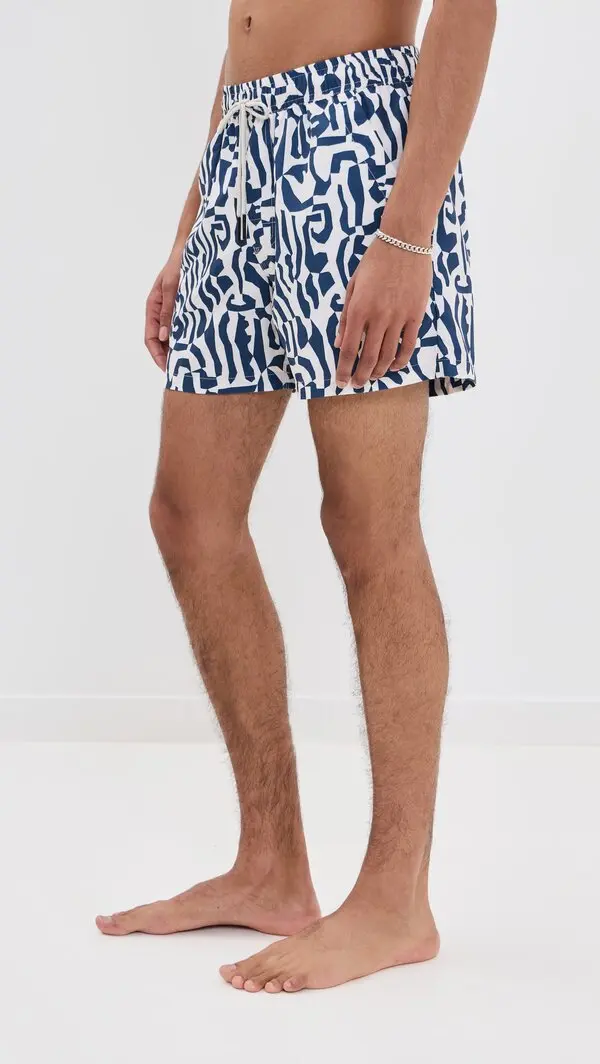Oas Marbling Swim Shorts - Multi