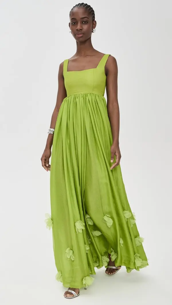 white lace dress with flowers Andrea & Leo Couture A1347 Cocktail this dress ensures both Color:Light Khaki DECMARKDOWN2024 Jovani Prom Dresses -