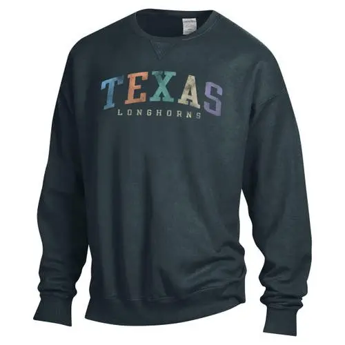 COMFORTWASH Texas Longhorns Oversized Pullover Sweatshirt