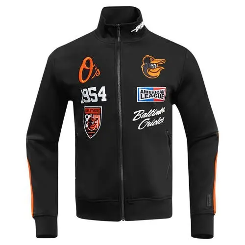 PRO STANDARD Baltimore Orioles Fast Lane Full-zip Track Jacket