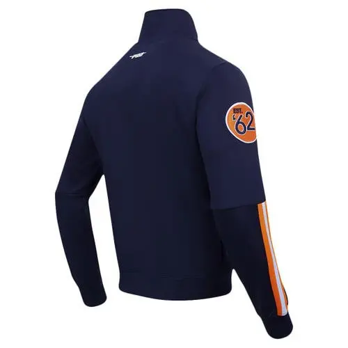 PRO STANDARD Houston Astros Fast Lane Full-zip Track Jacket