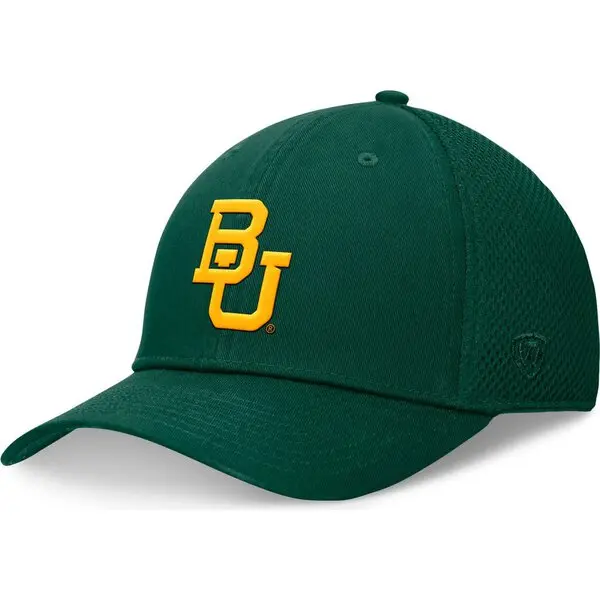 Top Of The World Baylor Bears Spacer Flex Hat - Green