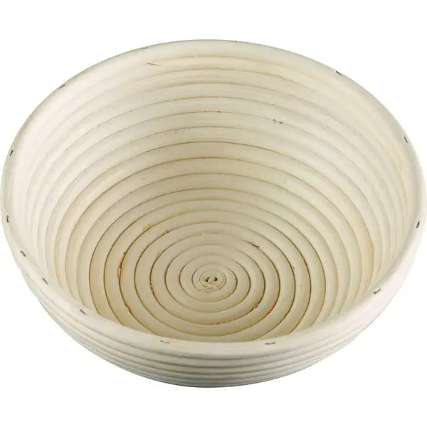 FRIELING Brotform Round Proofing Basket Bread Rising And Serving Basket - 8 Inch