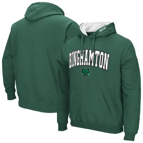 COLOSSEUM Binghamton Bearcats Arch & Logo 3.0 Pullover Hoodie