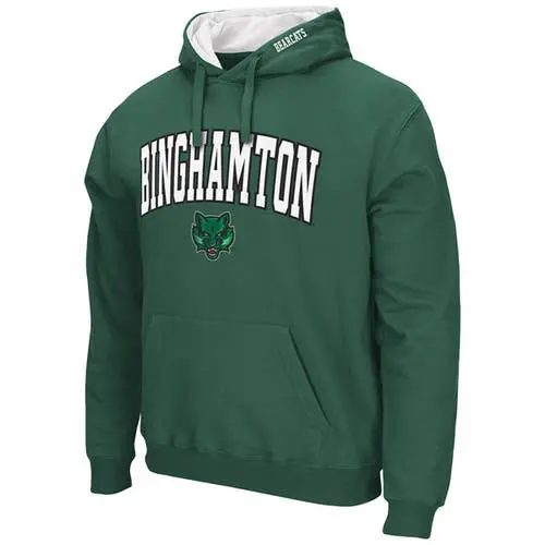COLOSSEUM Binghamton Bearcats Arch & Logo 3.0 Pullover Hoodie