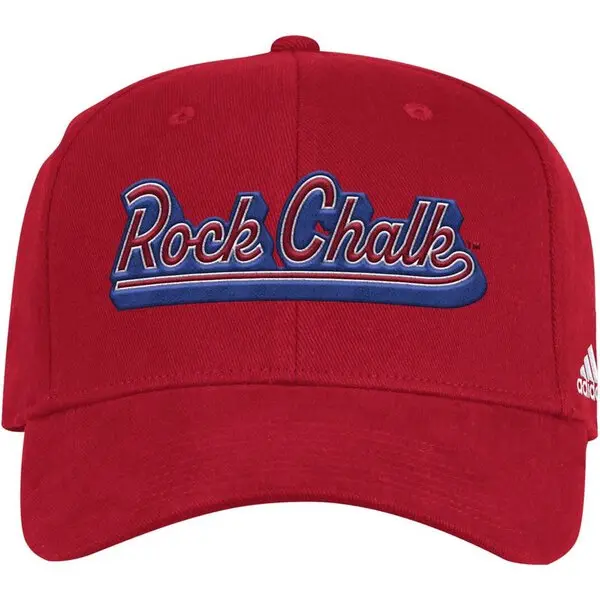 Adidas Kansas Jayhawks Chant Flex Hat