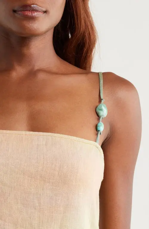 Staud Laura Stretch Cotton Maxi Dress