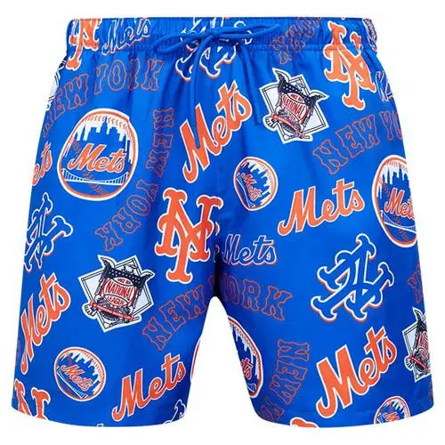 PRO STANDARD New York Mets Toss Logo Woven Shorts