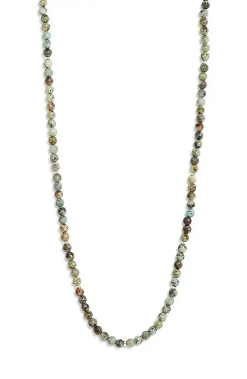JONAS STUDIO And Sterling Silver Beaded Necklace - Turquoise
