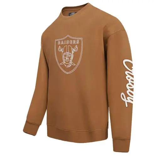 PRO STANDARD Maxx Crosby Las Vegas Raiders Pullover Crewneck Sweatshirt
