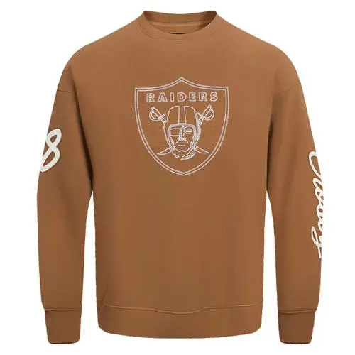 PRO STANDARD Maxx Crosby Las Vegas Raiders Pullover Crewneck Sweatshirt