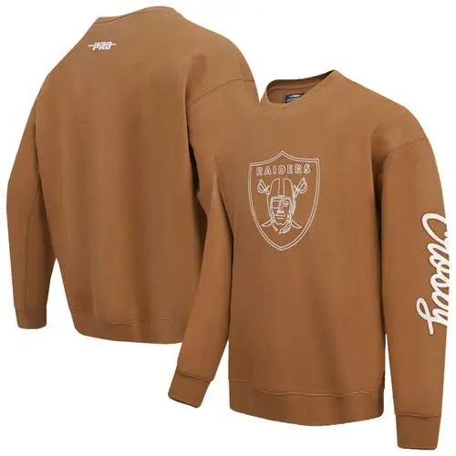PRO STANDARD Maxx Crosby Las Vegas Raiders Pullover Crewneck Sweatshirt