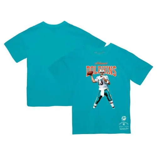 Mitchell & Ness Dan Marino Miami Dolphins Sideline Retired Player T-shirt