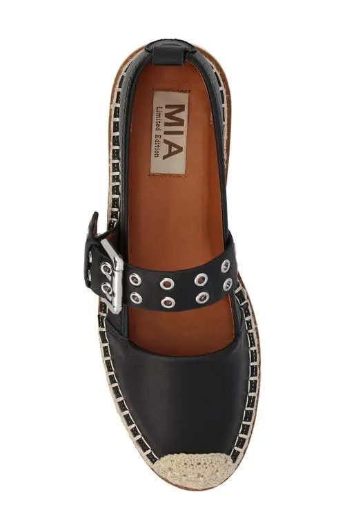 Mia Valri Espadrille Mary Jane Flat