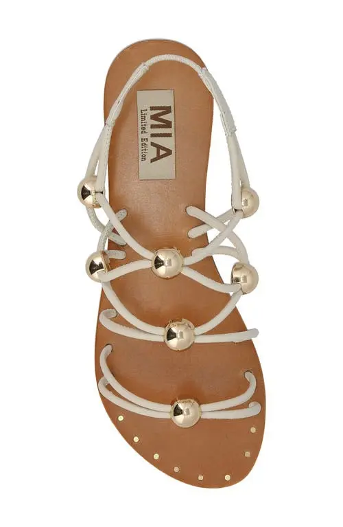 Mia Teagen Slingback Sandal - Bone