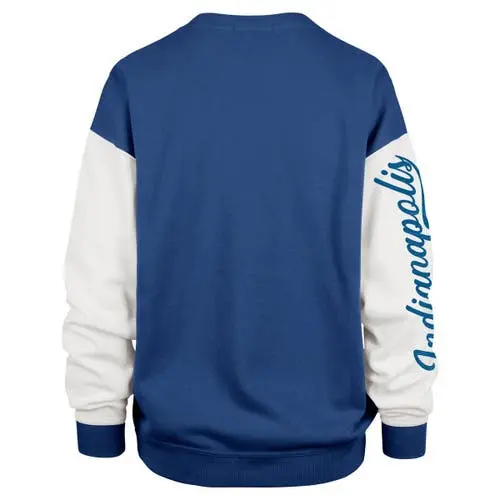 '47 Indianapolis Colts Double Header Rise Andie Pullover Sweatshirt