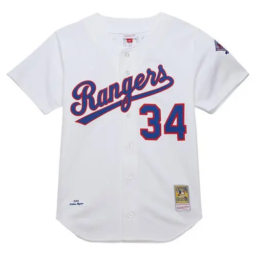 Mitchell & Ness Nolan Ryan Nolan Ryan Texas Rangers 1993 Cooperstown Collection Authentic Jersey