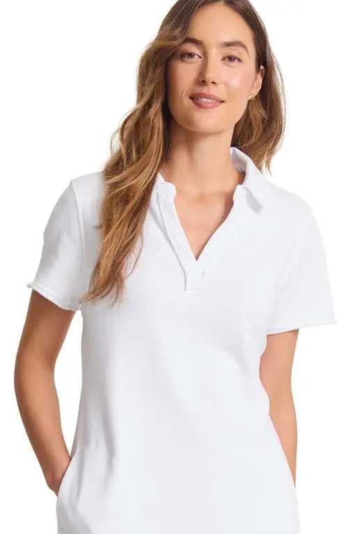 Tommy Bahama Marina Del Mar Cotton Brushed Fleece Minidress - White