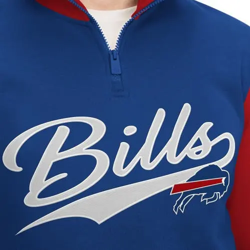 Tommy Hilfiger Buffalo Bills Aiden Quarter-zip Sweatshirt