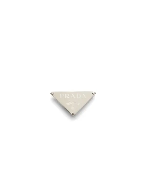 Prada Enameled-metal Buckle - Neutral