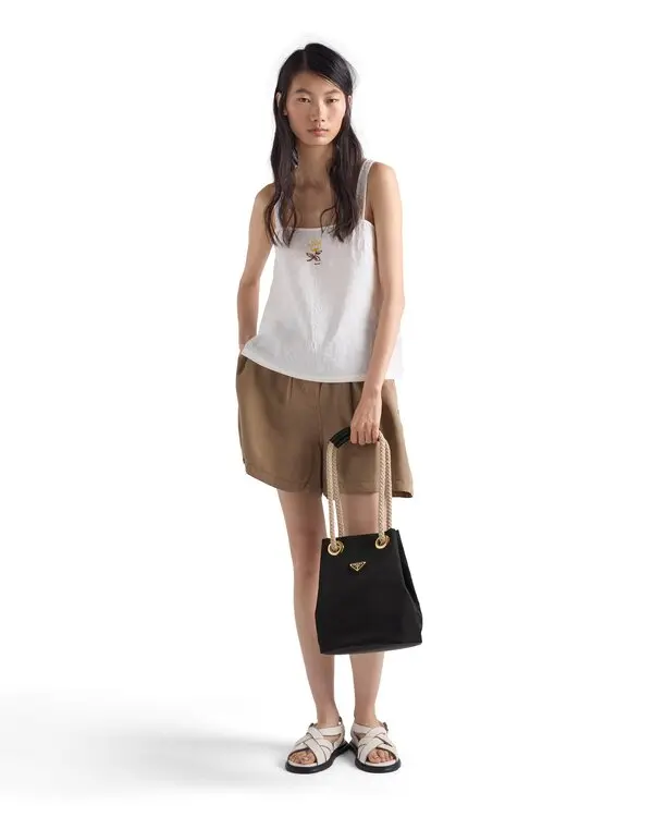 Prada Mariner Re-nylon Small Bucket Bag - Black