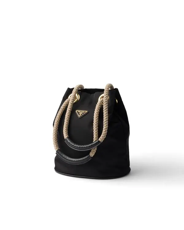 Prada Mariner Re-nylon Small Bucket Bag - Black