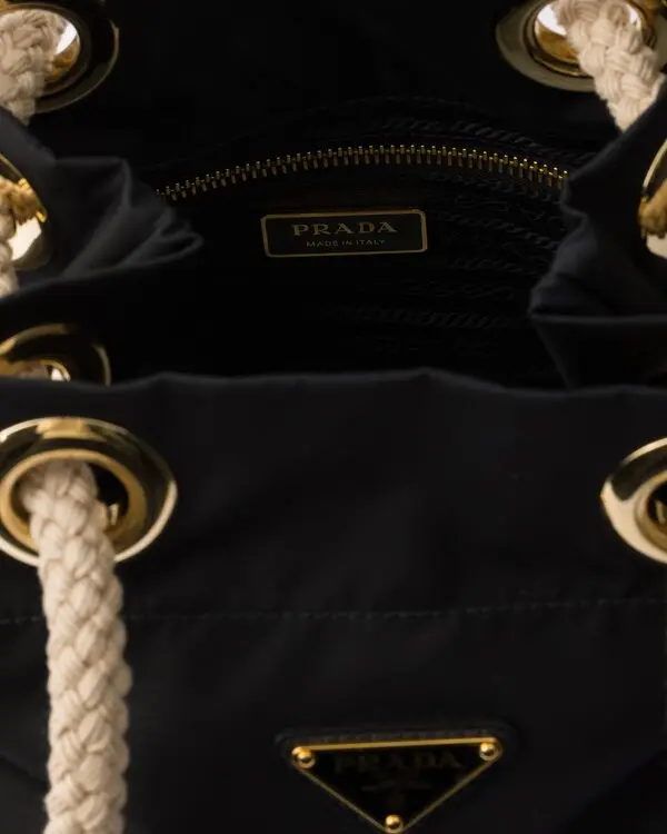 Prada Mariner Re-nylon Small Bucket Bag - Black