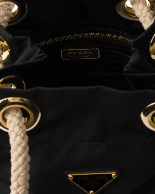 Prada Re-nylon Bucket Bag - Black