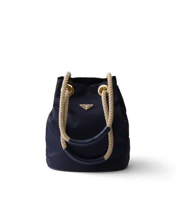 Prada Mariner Re-nylon Bucket Bag - Blue