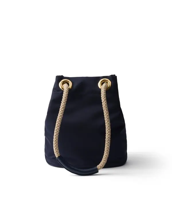Prada Mariner Re-nylon Small Bucket Bag - Blue