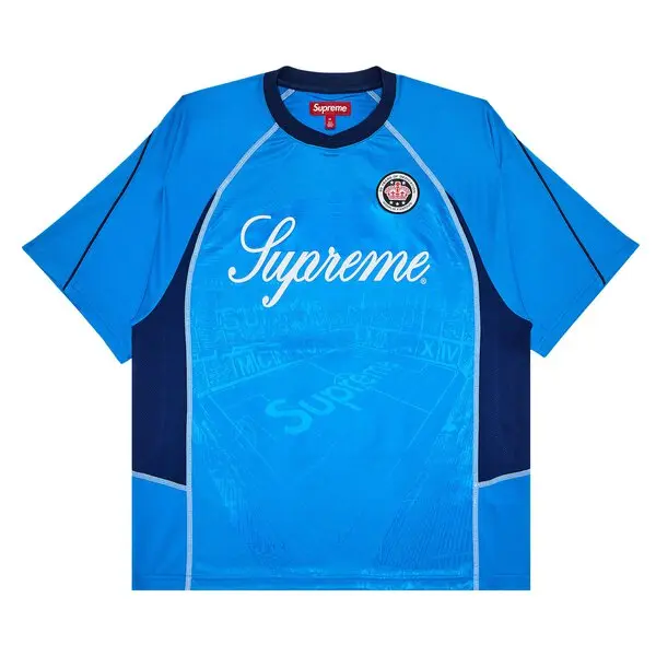 Supreme Jacquard Soccer Jersey - Blue
