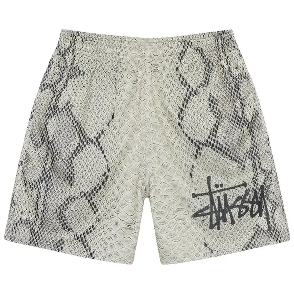 StÜssy Snake Mesh Short - Grey