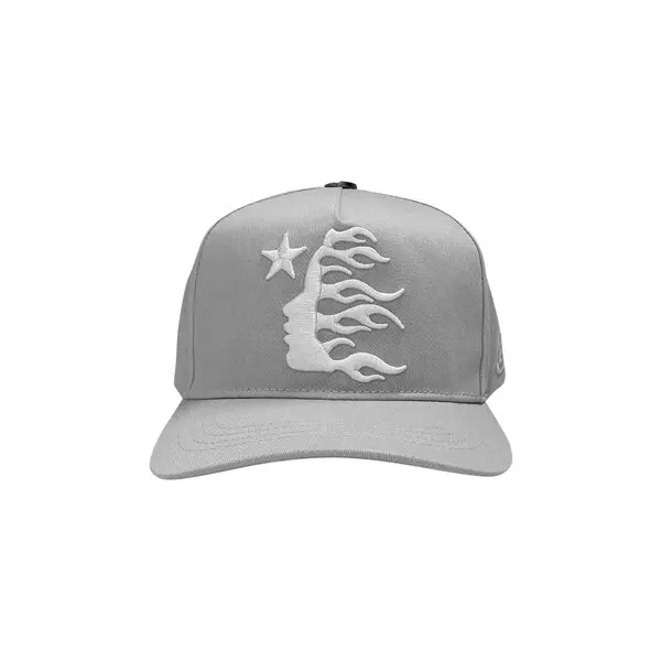 HELLSTAR Snapback Hat - Grey